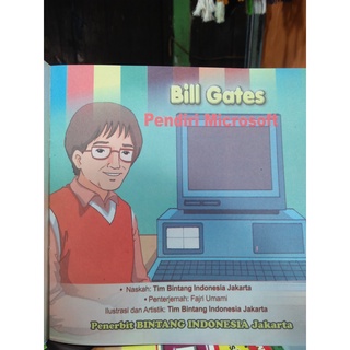 Jual Buku Seri Tokoh Dunia BILINGUAL Indonesia-Ingggris Seri Penemu ...