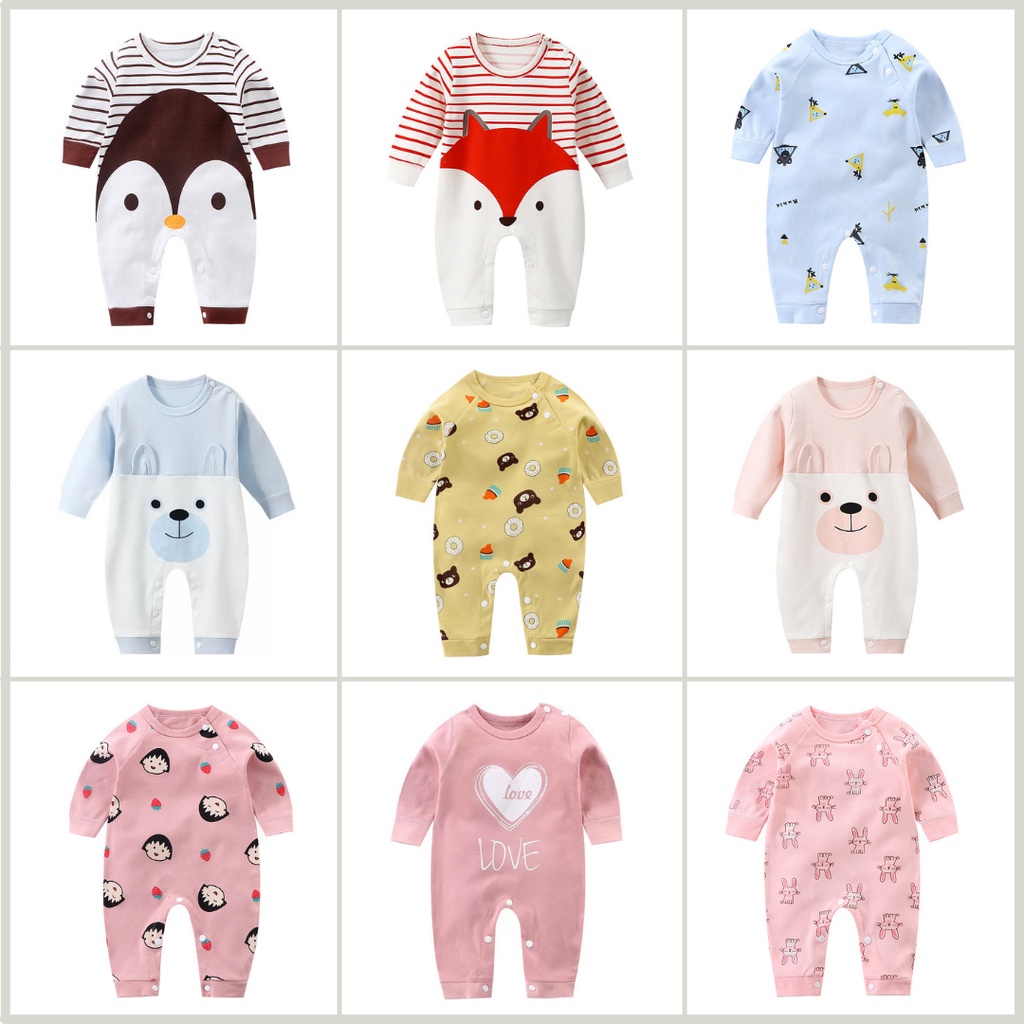 Jual MINIBOO - Romper Bayi Panjang (Kode A) Motif Lucu / Jumper Bayi ... Jual MINIBOO - Romper Bayi Panjang (Kode A) Motif Lucu / Jumper Bayi ...