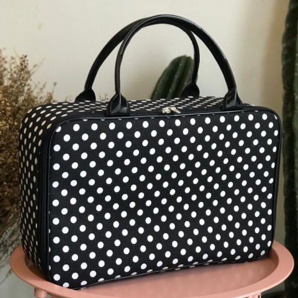 Jual KOPER MINI MOTIF POLKADOT HITAM PUTIH | Shopee Indonesia