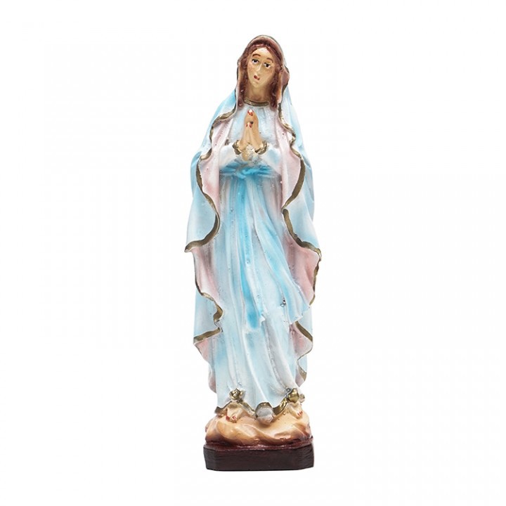 Jual Patung Bunda Maria Lourdes 15cm / B - Patung Mini - Patung Rohani ...