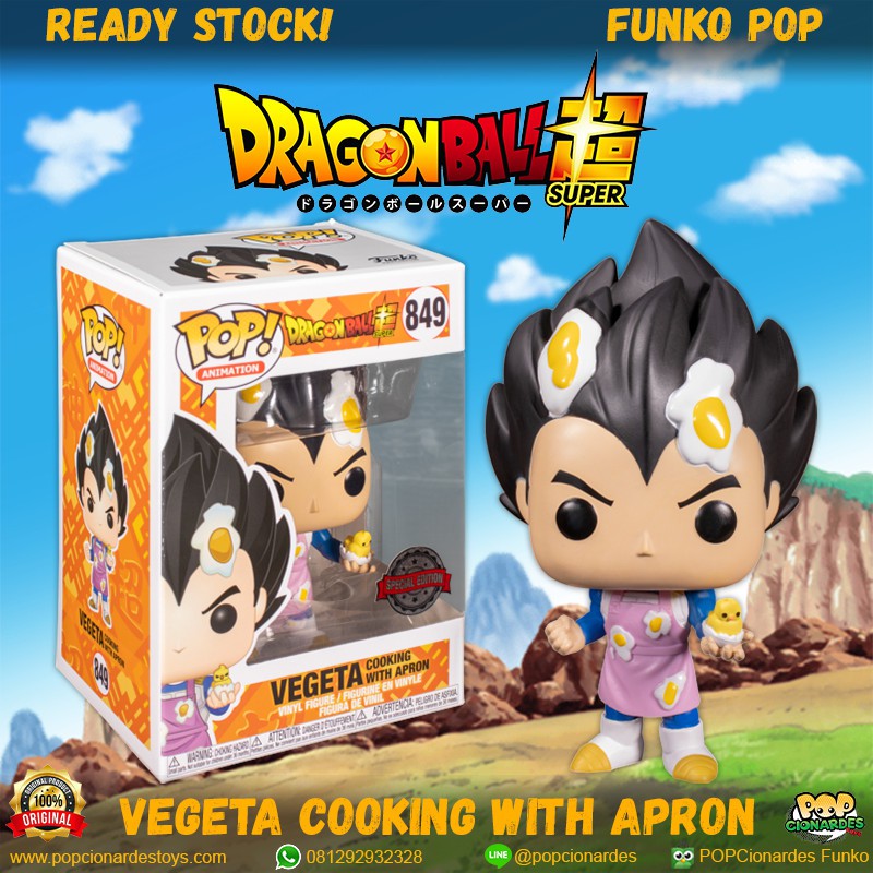 Jual Funko Pop! Dragon Ball Z - Vegeta Cooking With Apron Exclusive ...