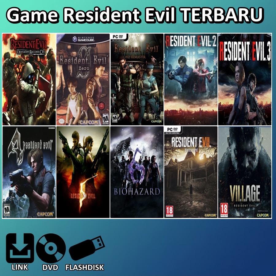 Jual Resident Evil TERBARU Full DLC Game untuk PC Laptop | Shopee Indonesia