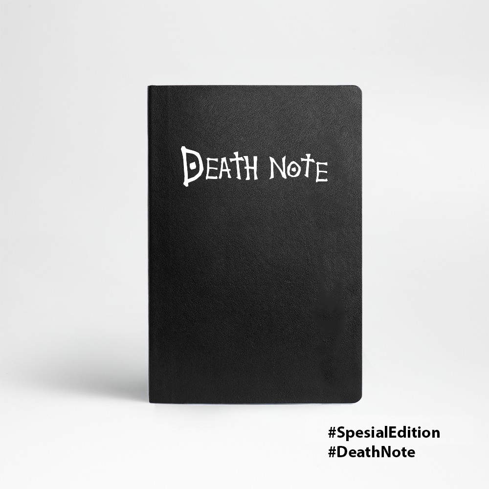 Jual Notebook Death Note Binding/ Planner Dotted/ Grid/ Journal/ Agenda ...