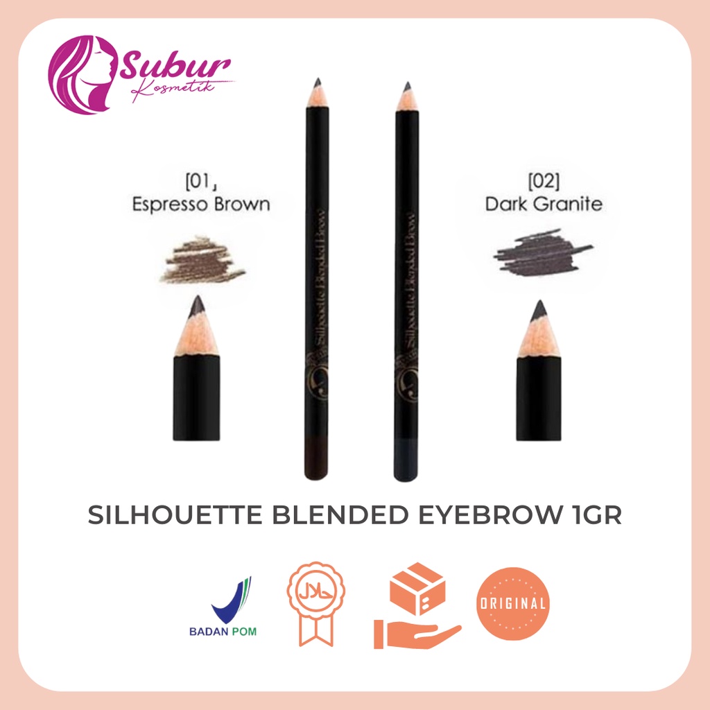 Jual Madame Gie Silhouette Blended Eyebrow 1Gr | Shopee Indonesia