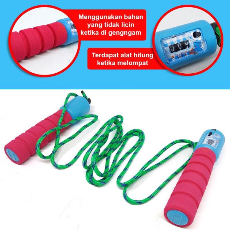 Jual Tali Skipping Hitung Otomatis Jump Rope Counter | Shopee Indonesia Jual Tali Skipping Hitung Otomatis Jump Rope Counter | Shopee Indonesia