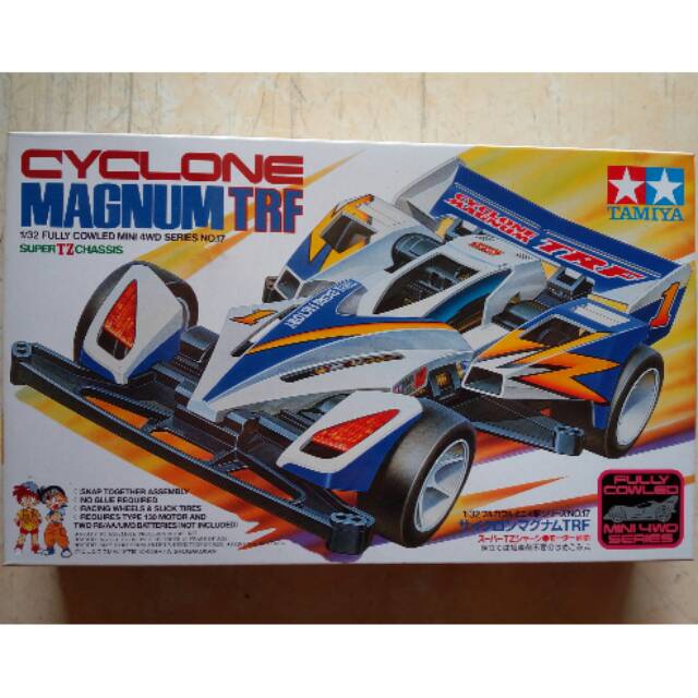 Tamiya Cyclone Magnum TRF Super TZ Chassis MINI 4WD Let's Go Series ...