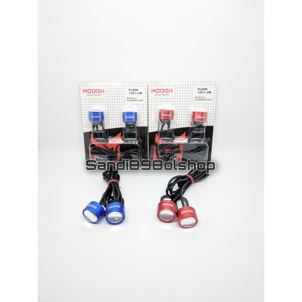 Jual Lampu Mata Elang 2 Mata LED 3 Mode Indonesia|Shopee Indonesia