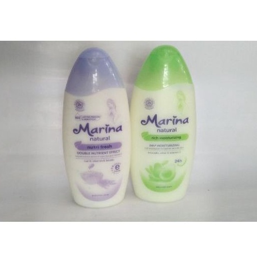 Jual marina hand body lotion nutri fresh rich moisturizing ungu hijau ...