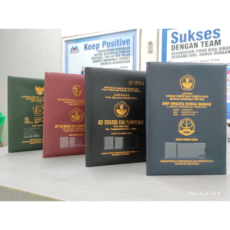 Jual Map Raport Ukuran F4 Isi 20 + Siku | Shopee Indonesia