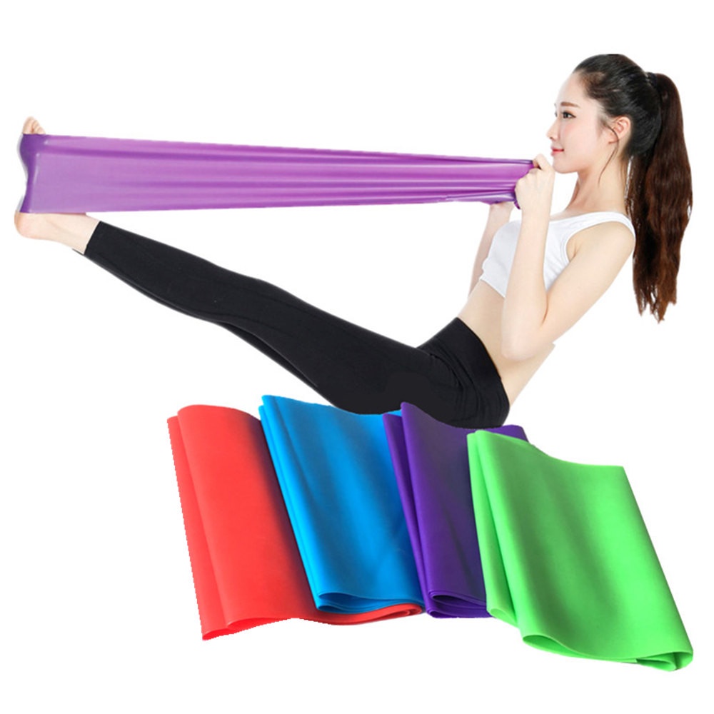 Jual Tali Karet Elastis Olahraga Kebugaran Yoga Fitnes Elastic Rubber ...