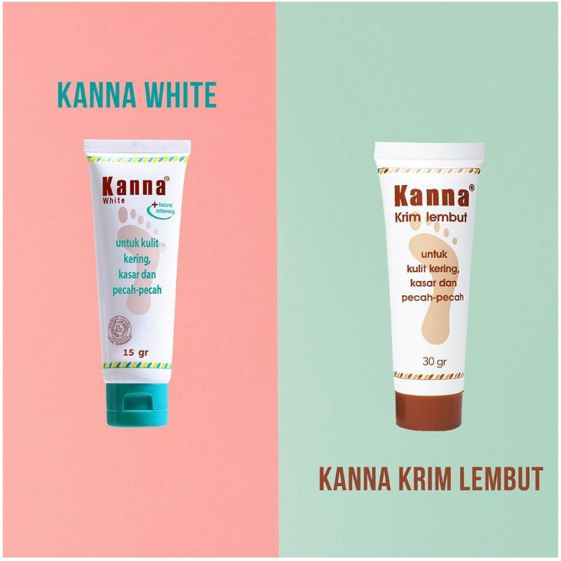 Jual ♥Mahkota Ayu Kosmetik♥ Kanna Soft Cream & Kanna White ( 30gr ...