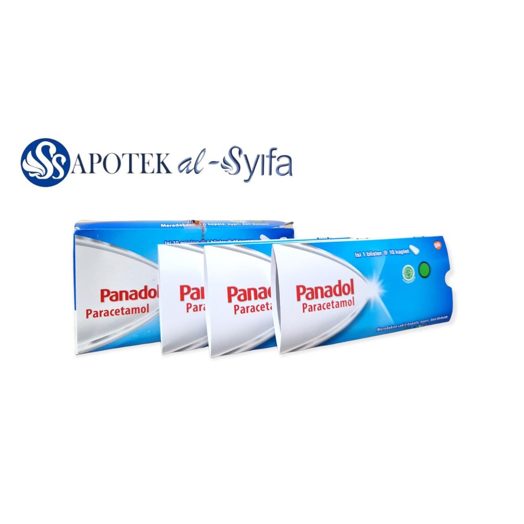 Panadol Tablet/ Sakit Kepala / Paracetamol / Pereda Nyeri (1 strip isi ...