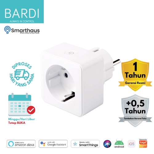 Jual BARDI Smart Portable Plug Colokan Saklar OnOff Pintar WiFi ...