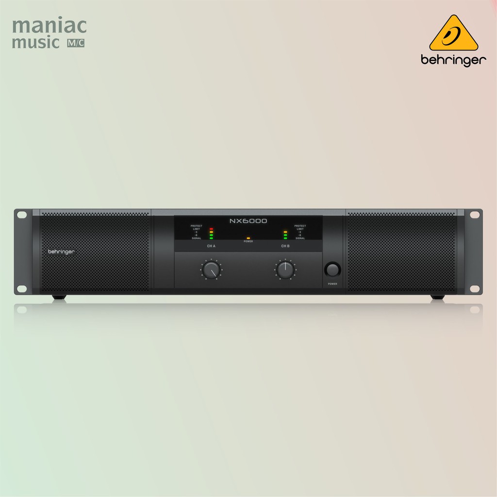 Jual Behringer NX6000 - Power Amplifier. 6000W. Crossover. Class D ...