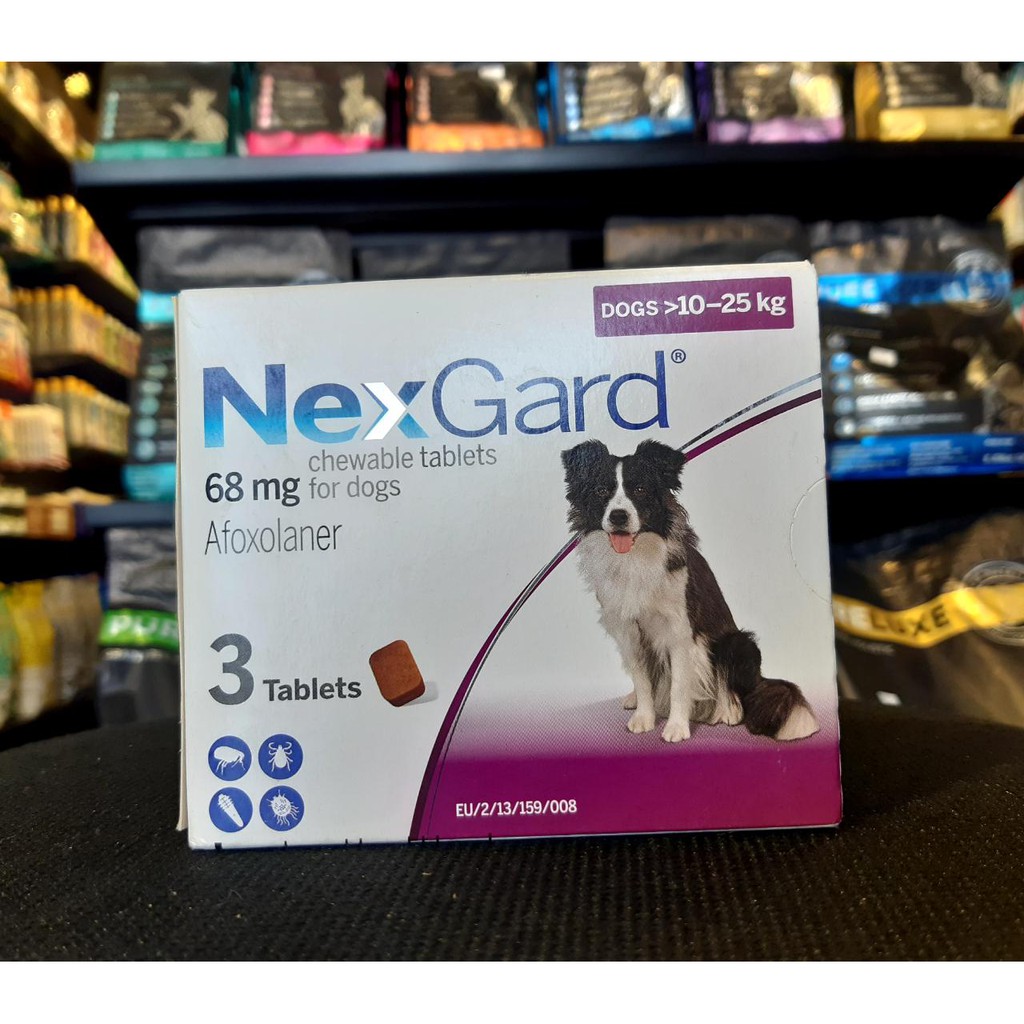 Jual NEXGARD L Obat Kutu Anjing 10-25 Kg (Harga Pertablet) | Shopee ...