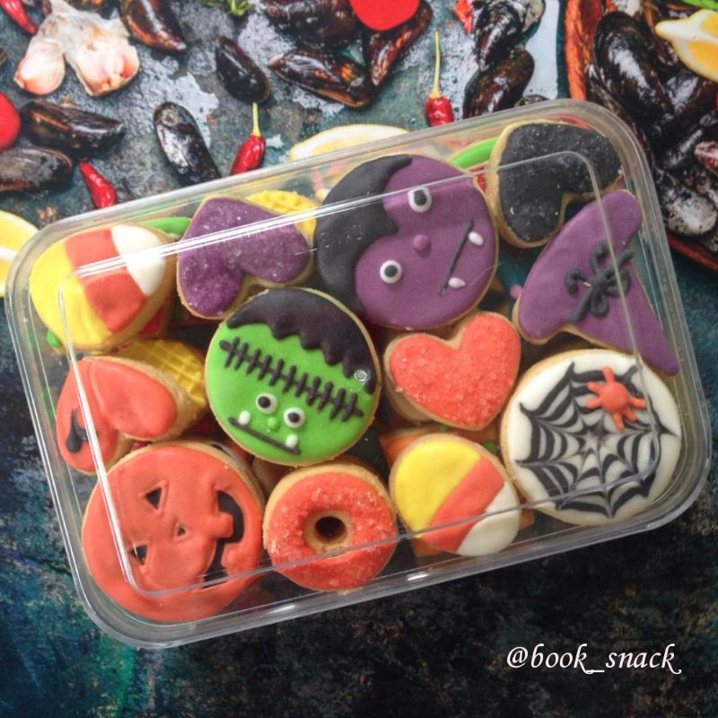 Jual Cookies Karakter Halloween Kemasan Toples 250 gram (PRE ORDER ...