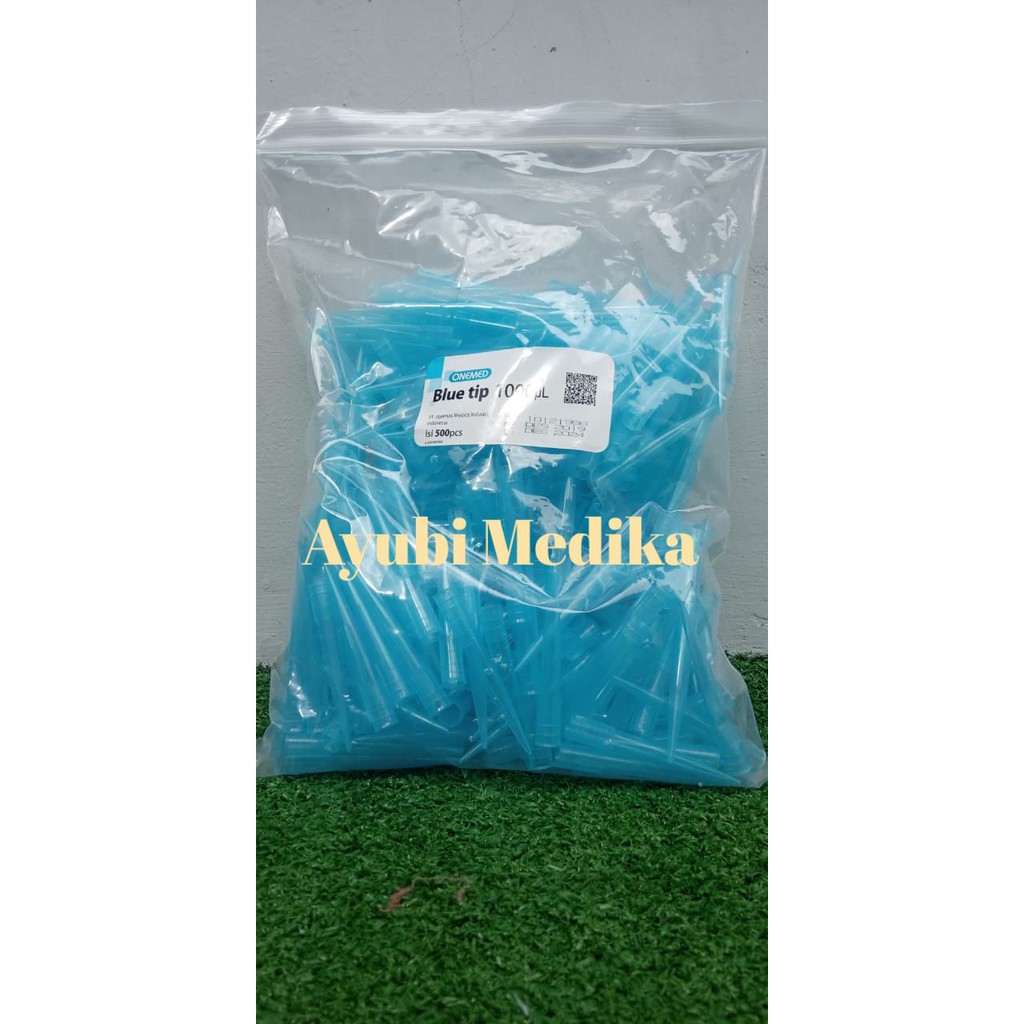 Jual BLUE TIPS / Tip Biru MICROPIPET 1000 uL ( 1000 MICROLITER ) ISI ...