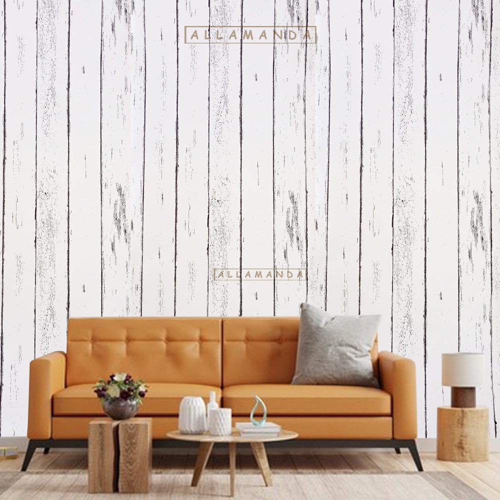 Jual Wallpaper Dinding KAYU PUTIH WPS550 Walpaper Stiker Kamar Tidur ...