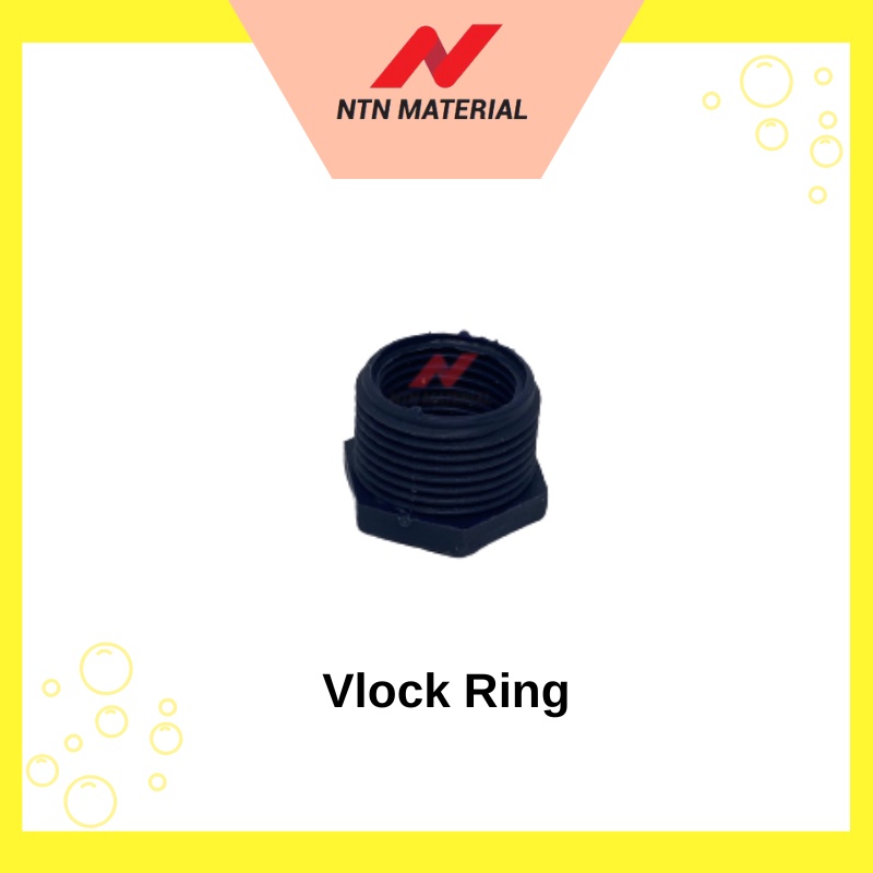 Jual Vlock Ring/Flock/Vlok/Drat Luar/Verlop Fitting PVC uk 3/4 x 1/2 inch | Shopee Indonesia