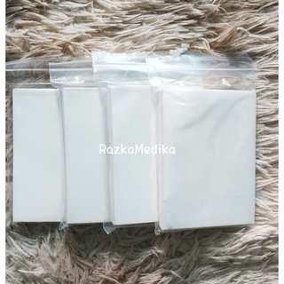 Jual Kertas Perkamen putih obat puyer pulvis Farmasi ukuran 12,5cm x 9,5cm isi 250 lembar ...
