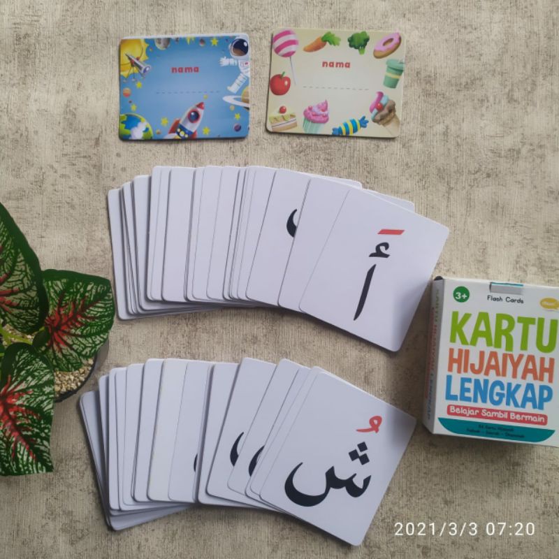 Jual Flash Card Kartu Hijaiyah Lengkap Huruf Hijaiyah Belajar Sambil ...
