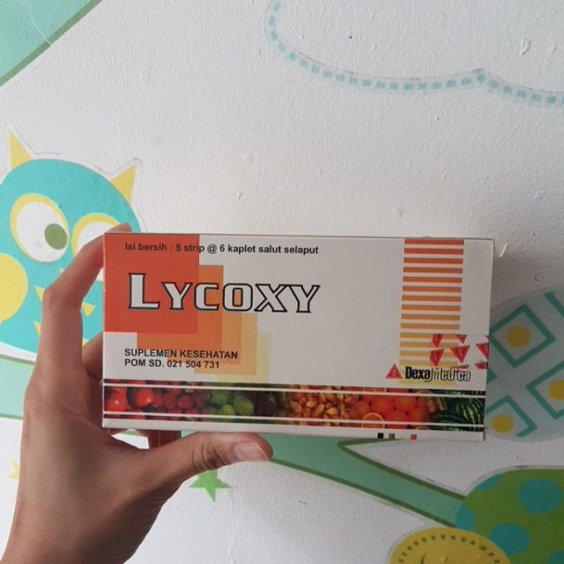 Jual LYCOXY per strip isi 6 kaplet | Shopee Indonesia