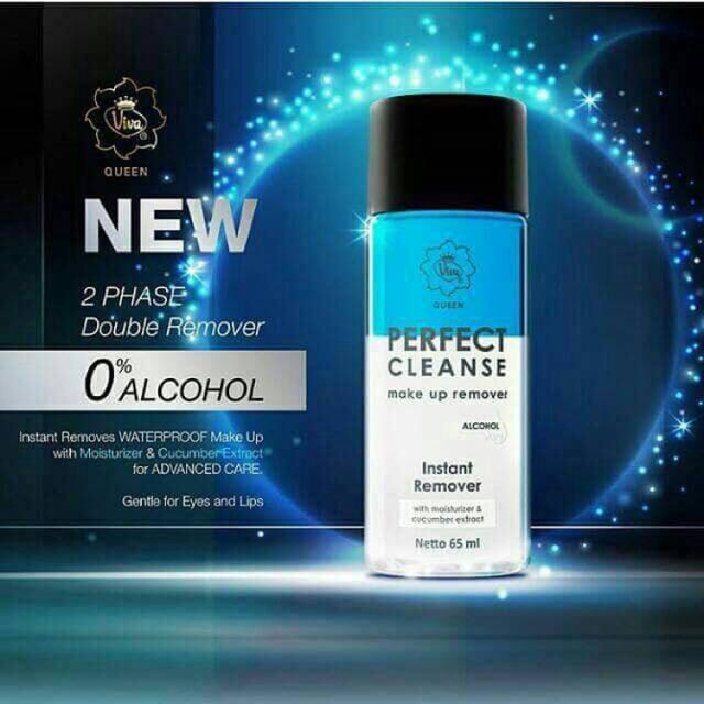Jual VIVA Queen Perfect Cleanse Make Up Remover 65ml HALAL | Shopee ...