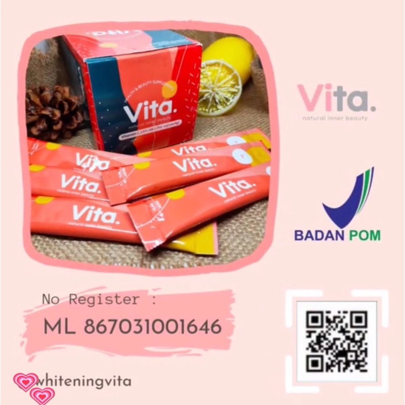 Jual VITA WHITENING (30 SACHET) | Shopee Indonesia