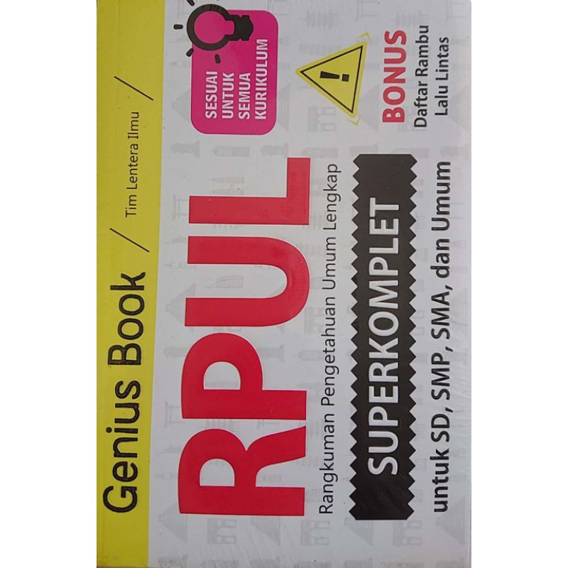 Jual BUKU RPUL SUPER KOMPLIT UNTUK SEMUA KURIKULUM | Shopee Indonesia