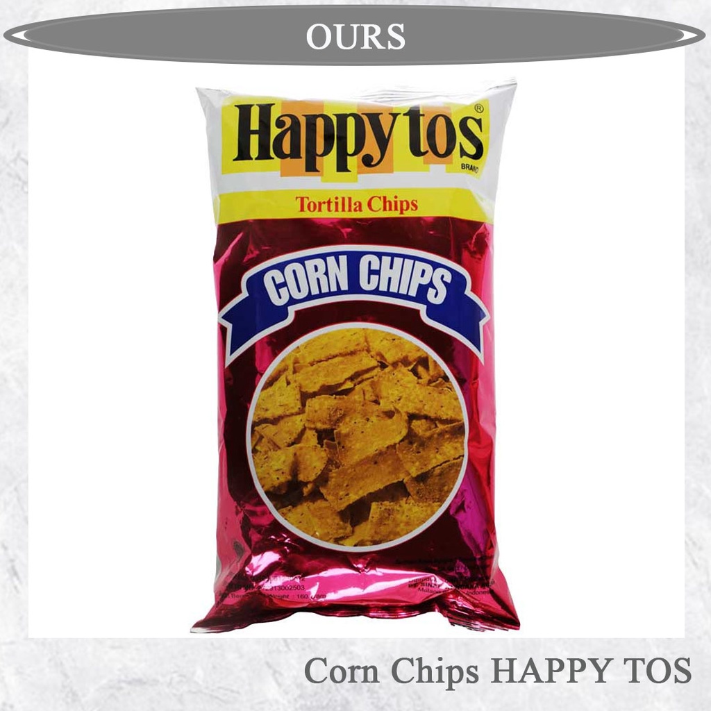 Jual happy tos Tortilla Chips Merah 160g Indonesia|Shopee Indonesia