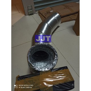 Jual Aluminium selang flexible duct diameter 12 inch (30cm) panjang ...
