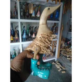 Jual PATUNG BEBEK BAMBU/PATUNG BEBEK DARI BAMBU | Shopee Indonesia
