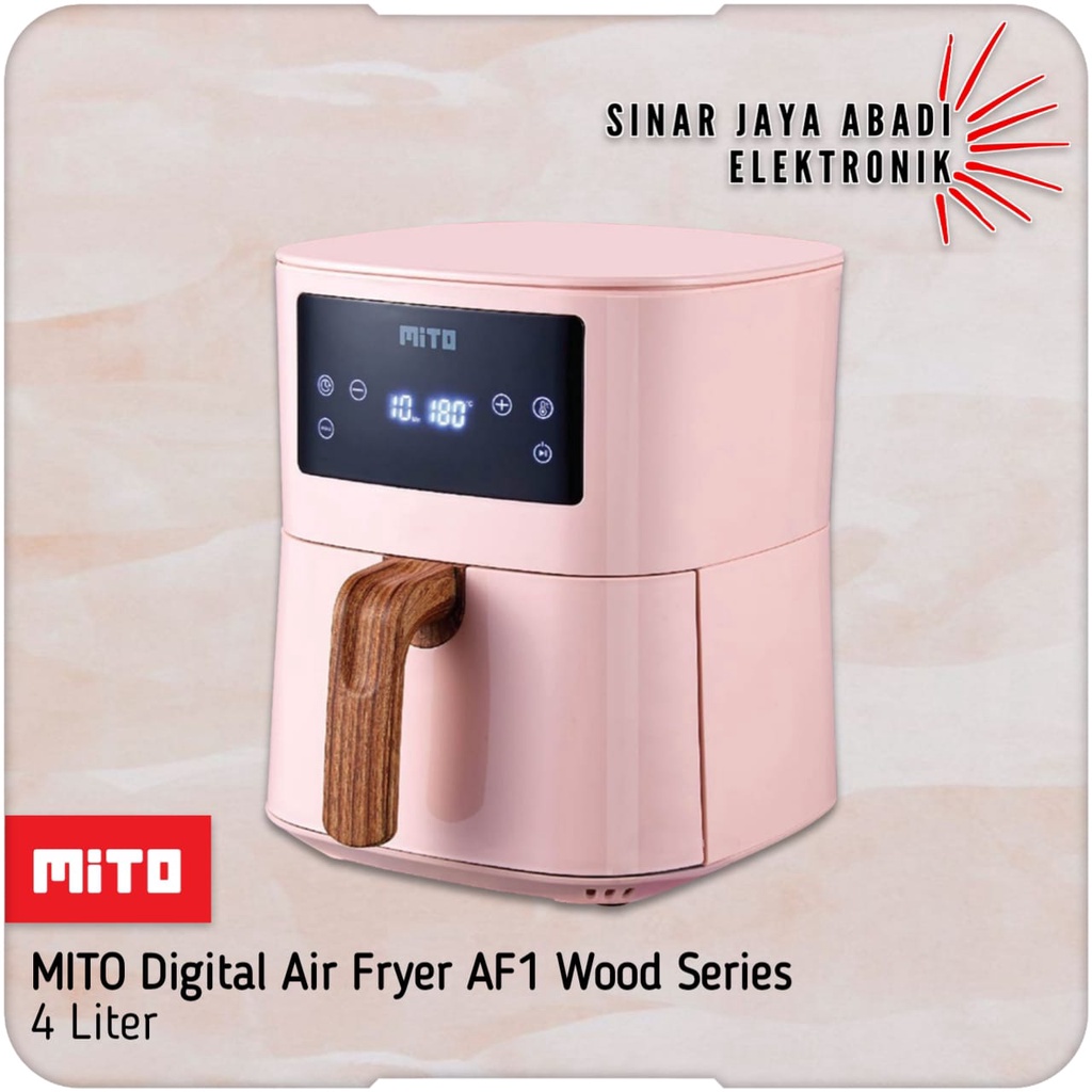 Jual Air Fryer Mito AF1 [4 L] Digital Low Watt - GARANSI RESMI 1 TAHUN ...