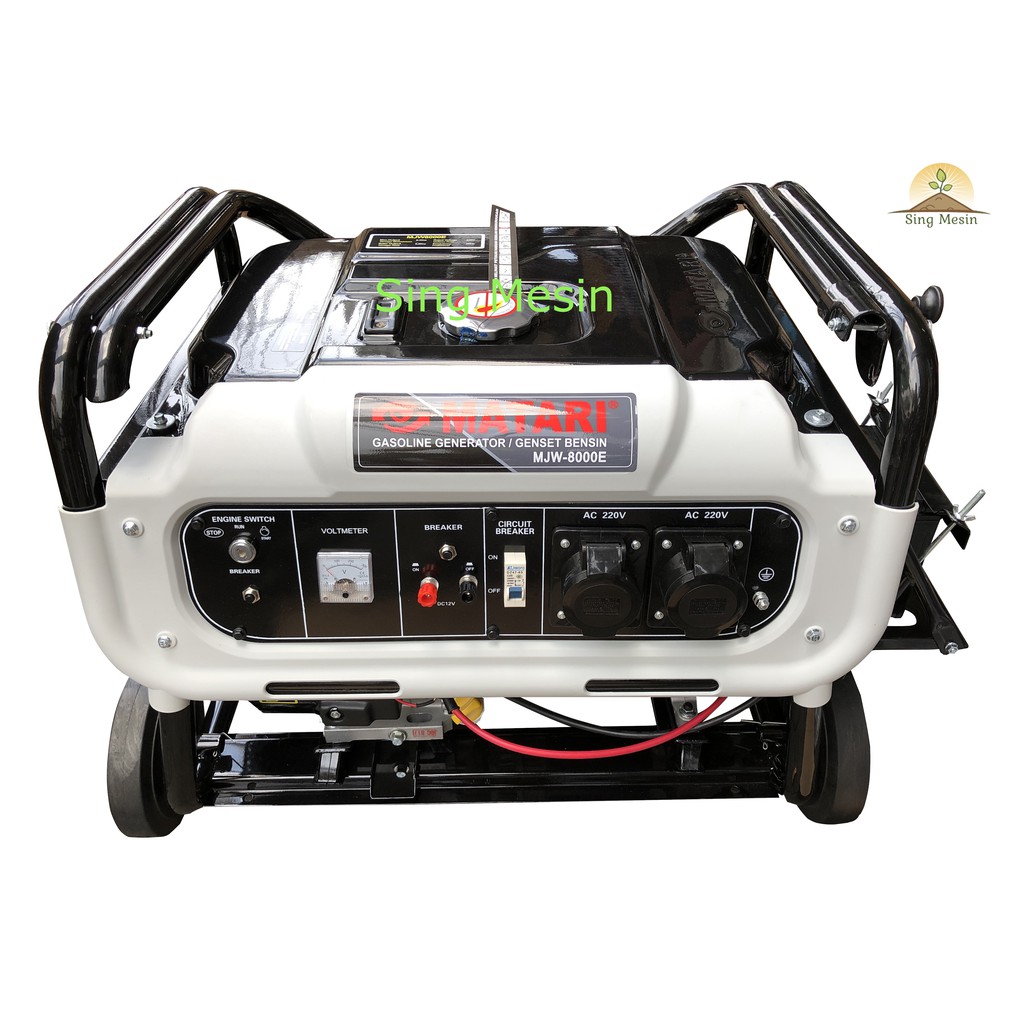 Jual Generator Listrik Bensin Matari Tipe MJW 8000 E ( 6000 Watt ...