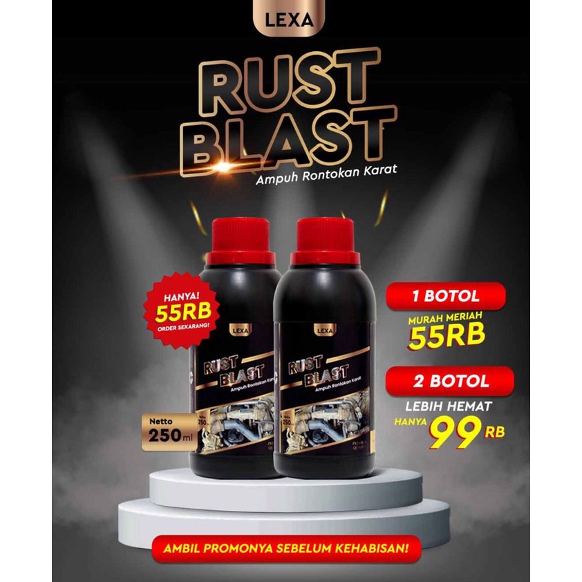 Jual RUST BLAST_PEMBERSIH KERAK KARAT PADA MOBIL & MOTOR | Shopee Indonesia