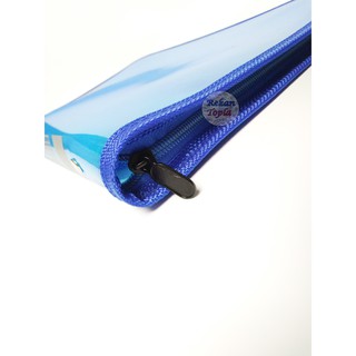 Jual [GROSIR] Map Dokumen Folio Warna-Warni Resleting Isi 40 lembar/Map Plastik Dokumen/ Zipper ...