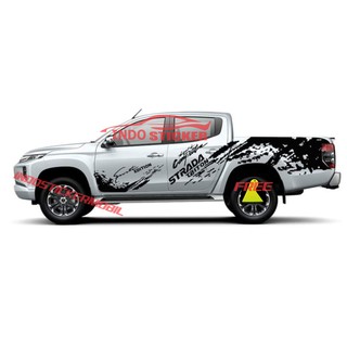Jual Promo sticker stiker mobil triton cutting sticker mitsubishi ...