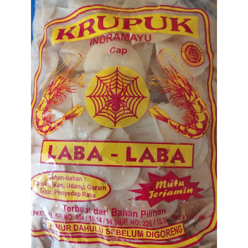 Jual Kerupuk Udang Cap Laba-laba 5 Kg | Shopee Indonesia
