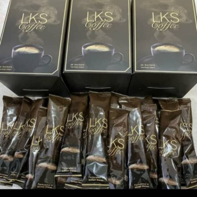 Jual LKS Coffee kemasan baru s Gold 20 sachet produk asli | Shopee ...