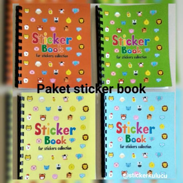 Jual Paket sticker book | Shopee Indonesia