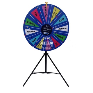 Jual RODA UNDIAN/ RODA PUTAR/MAINAN EDUKASI/ wheel of fortune/lucky ...