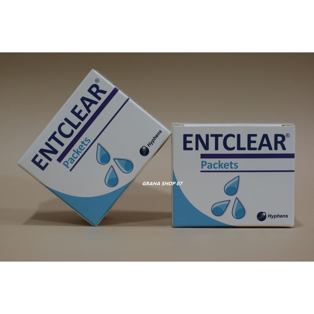 ENTCLEAR Packets Powder isi 20 Sachet / Garam Pencuci Hidung | Shopee ...