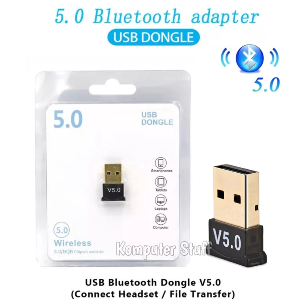 Jual USB Bluetooth 5.0 USB Penerima Sinyal Bluetooth Di PC Laptop ...