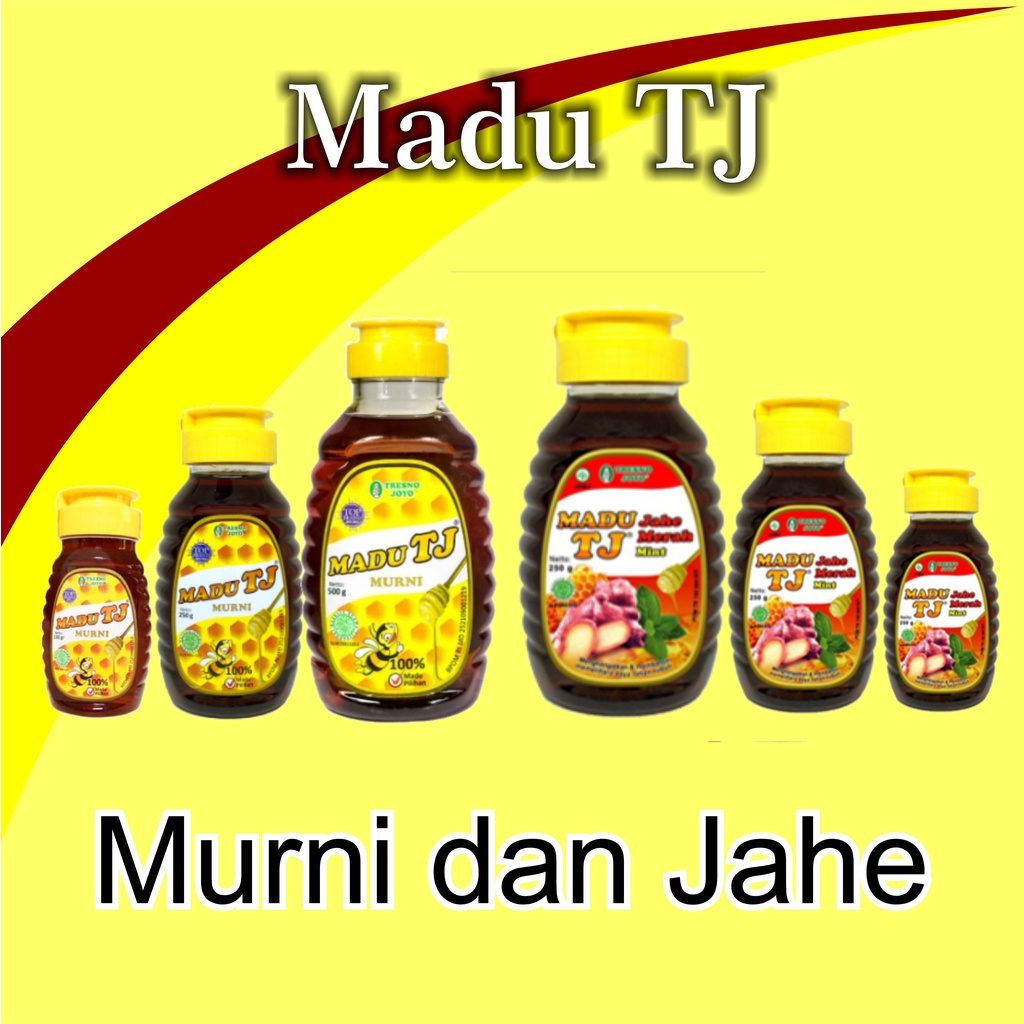 Jual Madu TJ Jahe merah mint / Madu TJ murni 150gr 250gr 500gr | Shopee ...