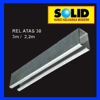 Jual SOLID - REL ATAS 30 SOLID GARAGE RAIL SYSTEM | Shopee Indonesia