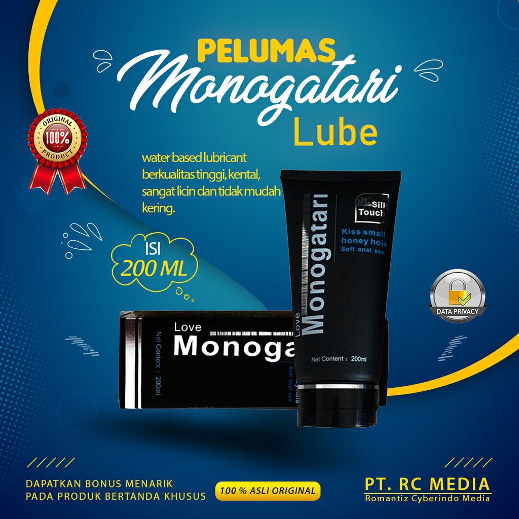 Jual Black monogatari premium Lubricant - 100% original made in JAPAN ...