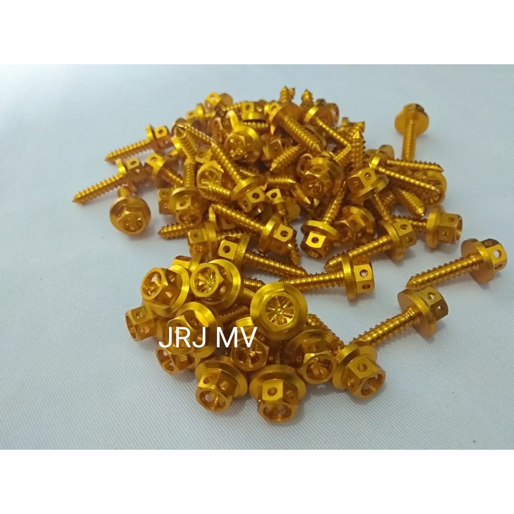 baut body motor beat / mio / baut flower / baut CNC / baut probolt ...