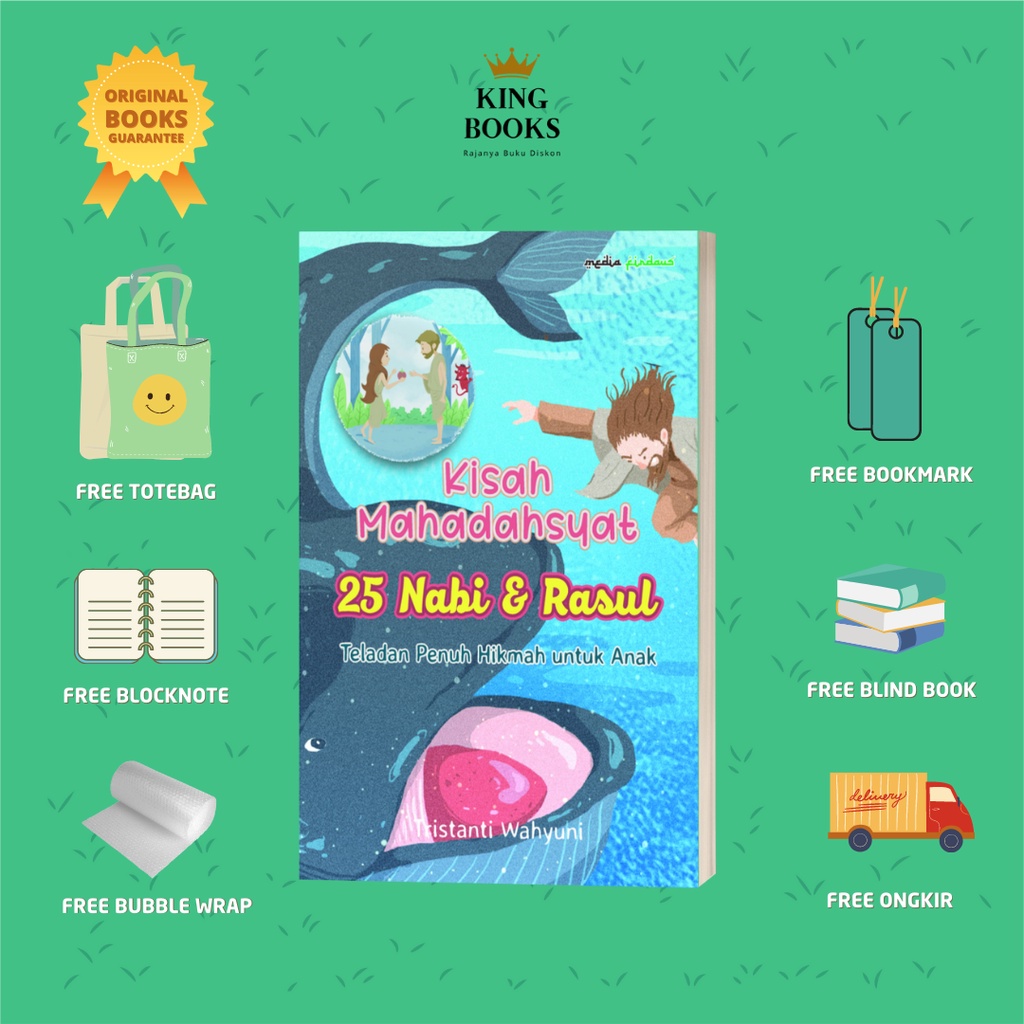 Jual KISAH MAHADAHSYAT 25 NABI & RASUL TELADAN PENUH HIKMAH UNTUK ANAK - MEDIA FIRDAUS | Shopee ...