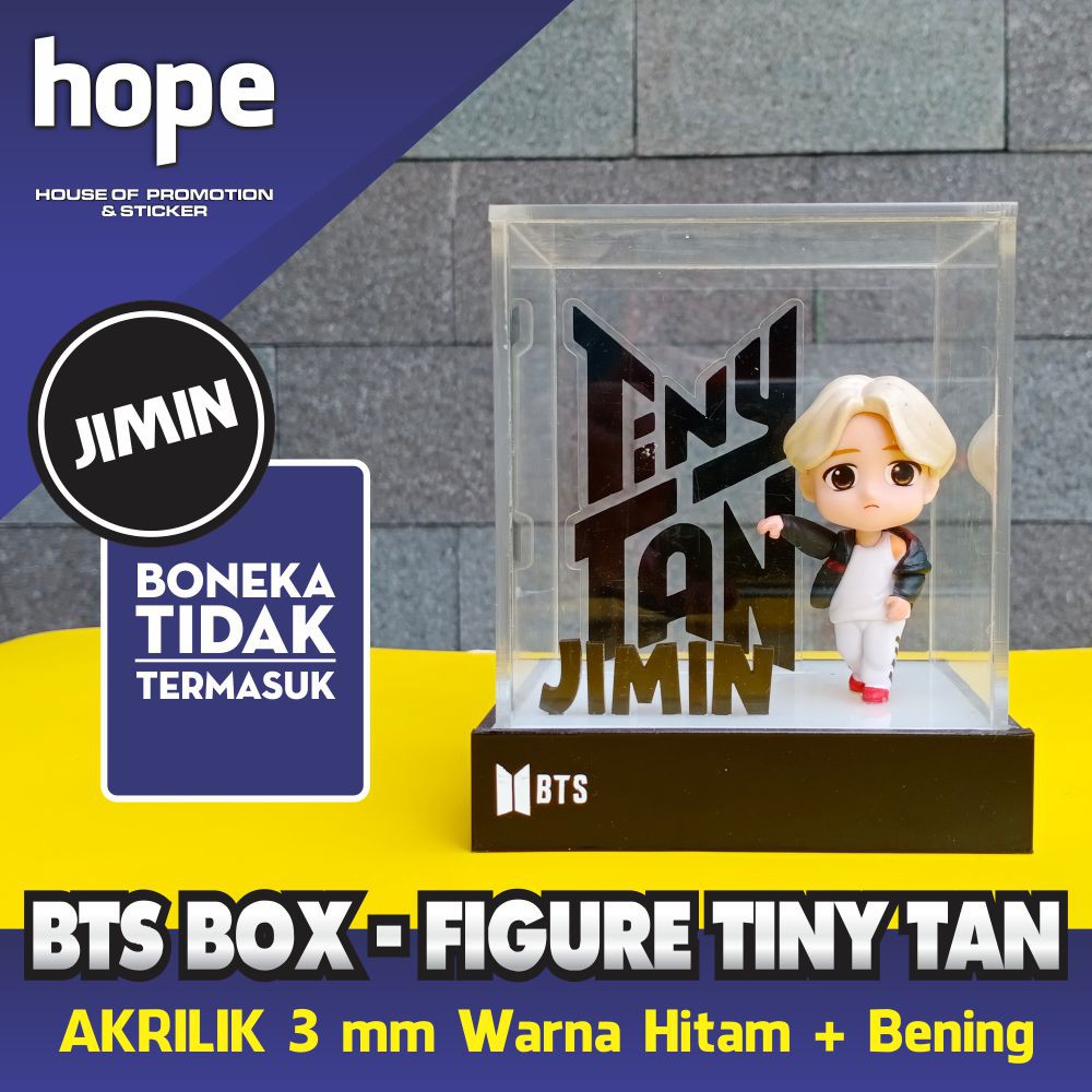 Jual BTS BOX - TINY TAN Figure Akrilik 3 mm - JIMIN | Shopee Indonesia