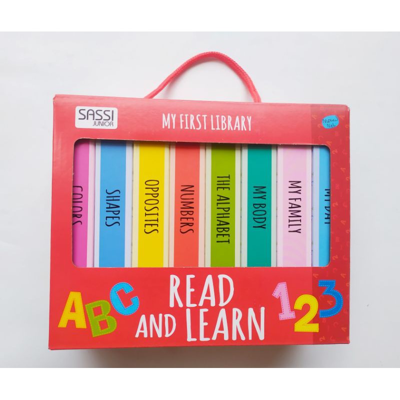 Jual Sassi My First Library Read and Learn (8 board books) | Shopee ...